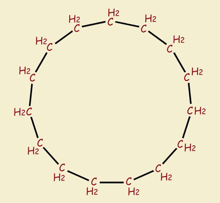 Cyclopentadecane the Simplest Catenane Interlocking Ring Structure?