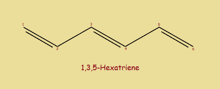Alkene Isomers and Nomenclature: 1,3,5-Hexatriene - Quirky Science